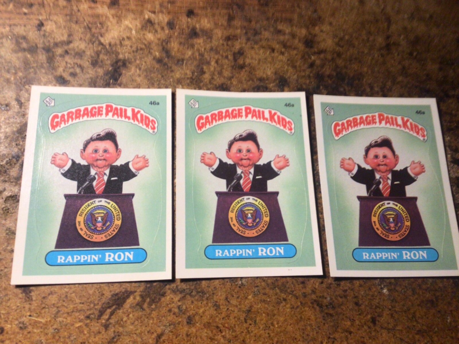 GPK Series 2 Garbage pail kids 1985 Box x 7 packs + 393 pack fresh ...