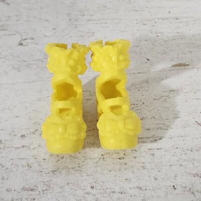 Barbie Doll Yellow Shoes | eBay