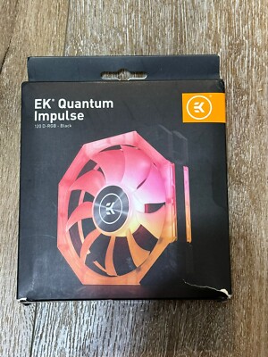 EKWB EK-Quantum Impulse 120 D-RGB 120mm Fan, 400-1800 RPM, Black | eBay