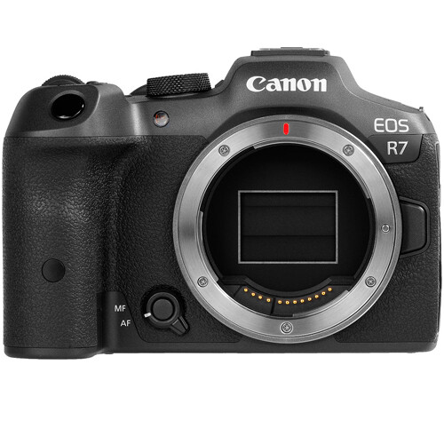 Canon EOS R7 Mirrorless Camera + 128GB + Extra Battery+ LED Flash ...