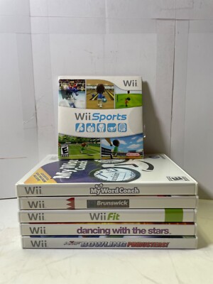 Nintendo Wii games lot of 6, Including Wii sports | eBay