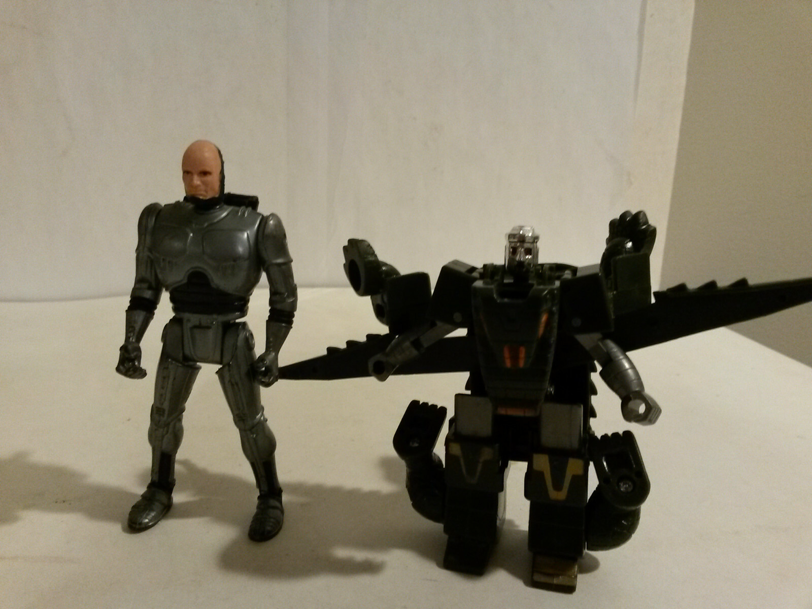 Masterbotix crocodile alligator Robocop lot 2 vintage action figure ...