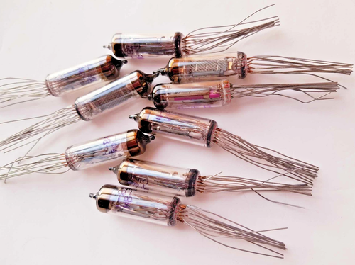 9 x IV-3 VFD Display Indicator TUBE Nixie DIY Clock Soviet 7-SEGMENT ...