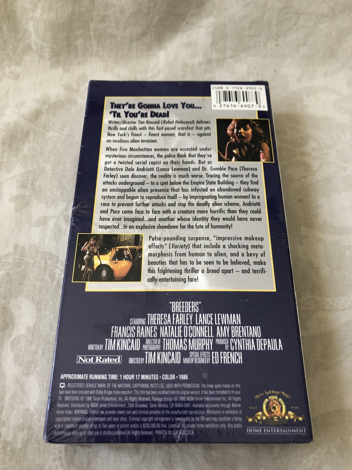 MGM Movie Time Breeders Theresa Farley Lance Lewman VHS New Sealed ...