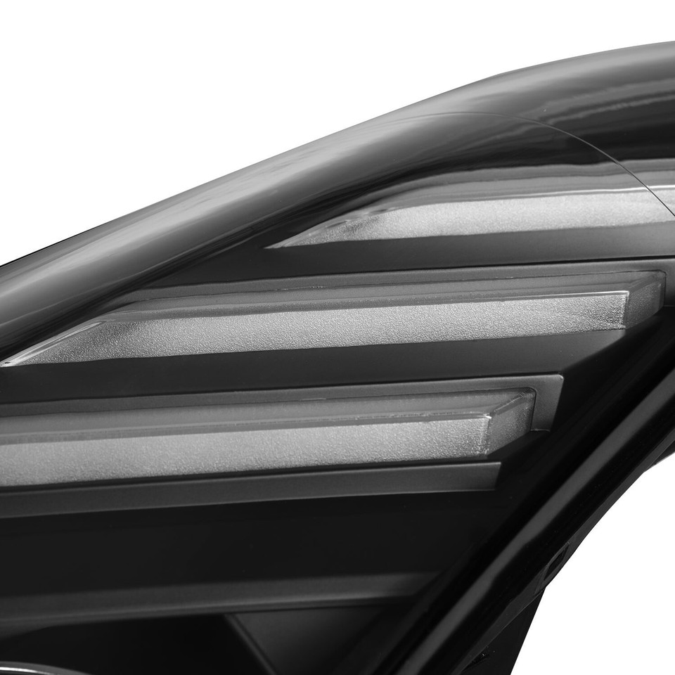 AlphaRex Black Nova LED Projector Headlights for 2009-2024 Nissan GT-R ...