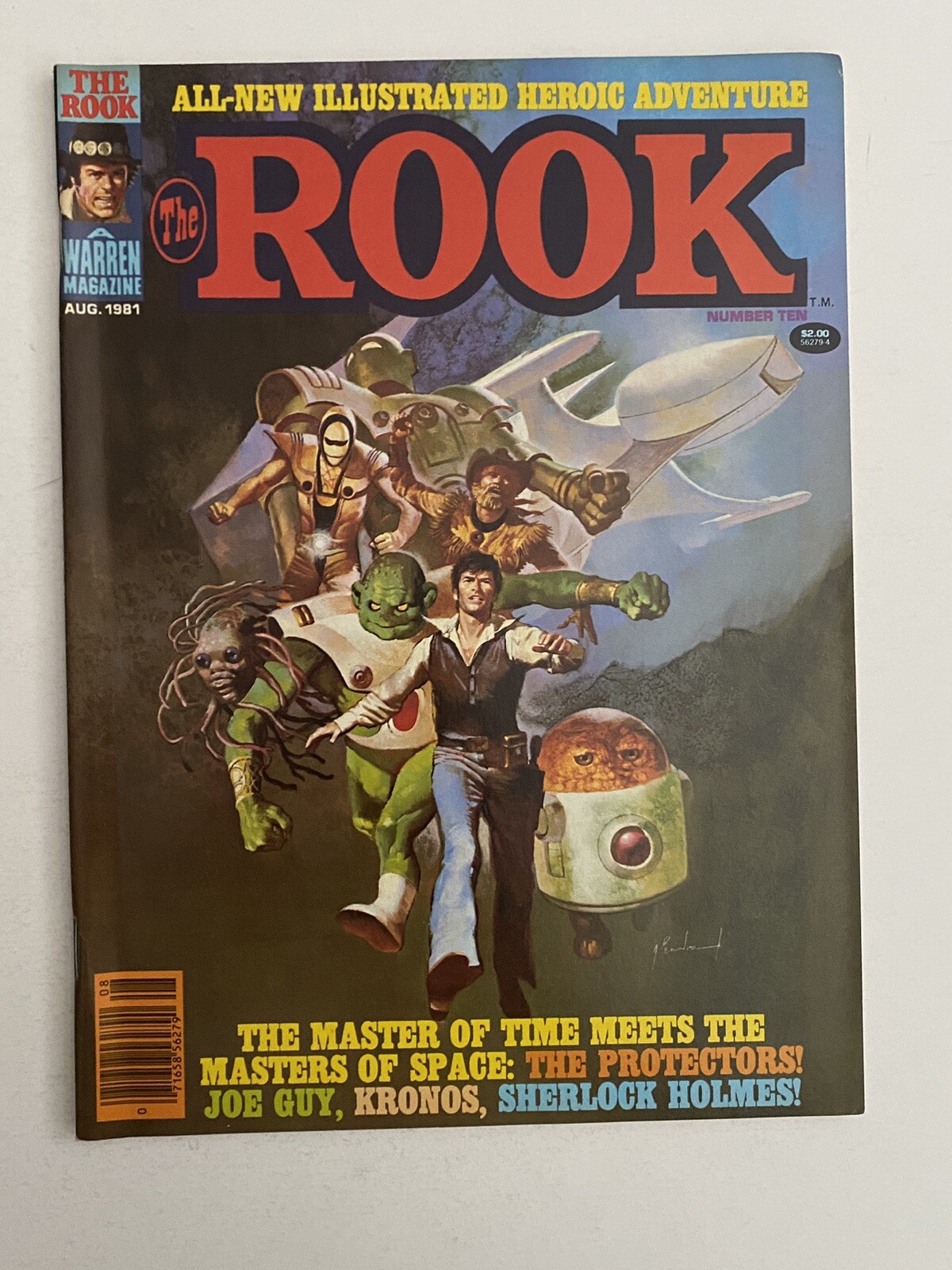 The Rook #10 (Warren Publishing 1981) Bronze Age Sci-Fi Magazine Comic ...