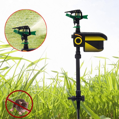 Animal Repellent Sprinkler Solar Scarecrow Motion Activated Water ...