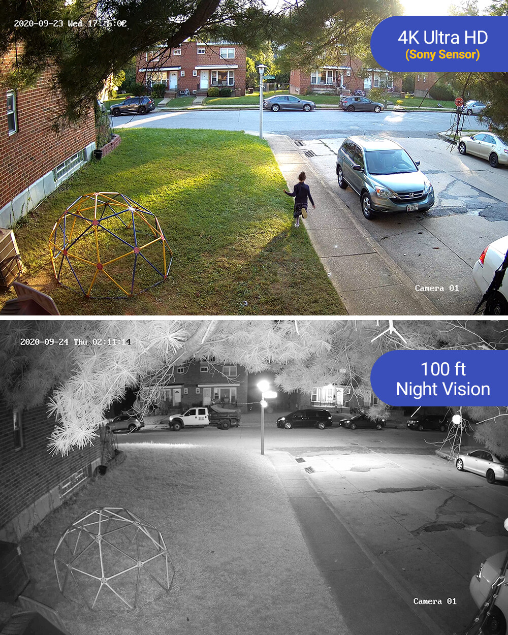 ANNKE 4K 8MP POE IP Security Camera Outdoor Audio IP67 EXIR Night ...