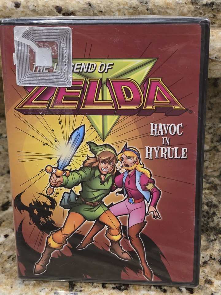 Legend of Zelda Havoc in Hyrule DVD Animated Classic TV Nintendo New ...