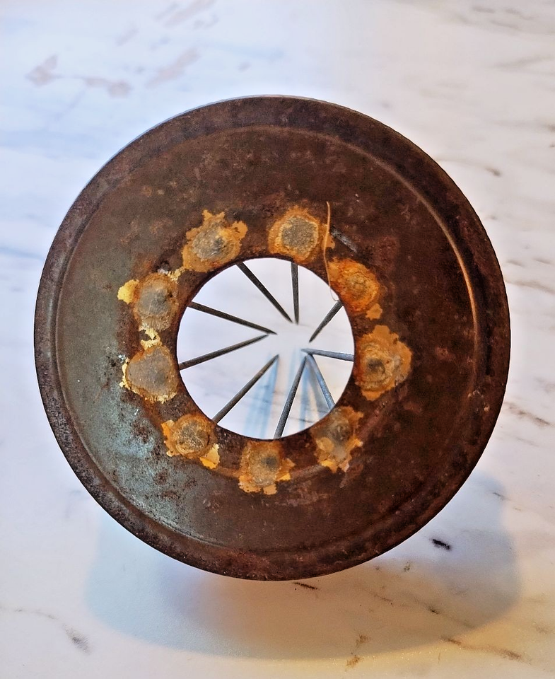 Antique mason jar lid spike mouse trap | eBay