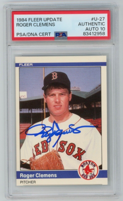 Roger Clemens Autographed Memorabilia | Signed Photo, Jersey ...