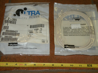 (1) Parker Parofluor Ultra ORing 2-385 / 75 405.28 x 5.33mm ASM # 60 ...