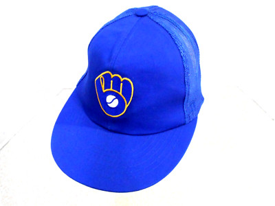 Milwaukee Brewers Vintage Ted Fletcher sports MLB Snapback Cap Hat ...