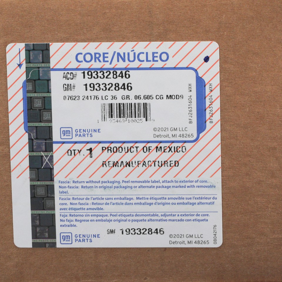 OEM NEW 2004-2012 Chevrolet Pontiac Saturn Power Steering Motor Module ...