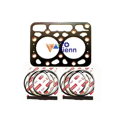 Z500 ZB500 Head Gasket With Piaton Ring Set For Kubota B5000 B5001 ...