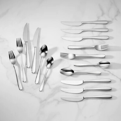 Lenox BAYFRONT DRIVE / STRATTON - 18/10 Stainless 24pc. Flatware Set | eBay