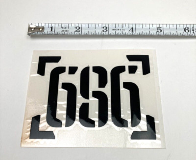 686 Apparel Snowboard Sticker | eBay