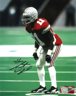 Antoine Winfield signed Ohio State Buckeyes NCAA 8x10 Photo w/ #11 -COA ...