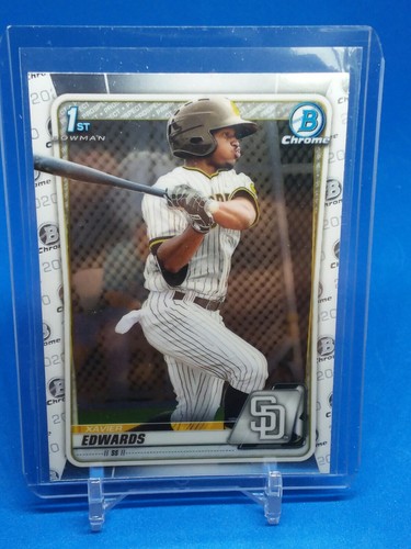 2020 Bowman Baseball Xavier Edwards 1st Bowman Chrome Rookie Card RC ...