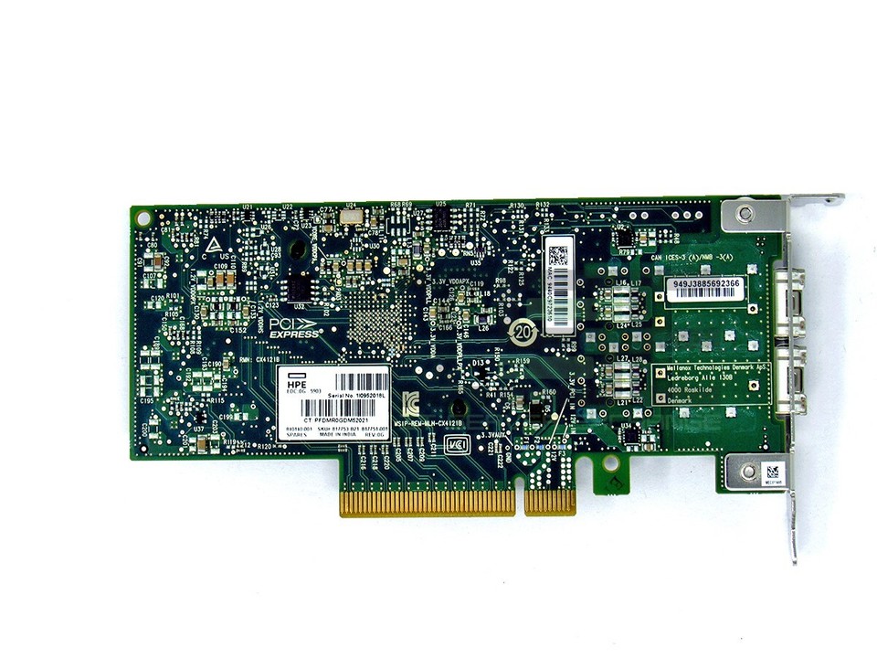 HPE 840140-001 Ethernet 10/25Gb 2-port 640SFP28 NIC Adapter Card LOW ...