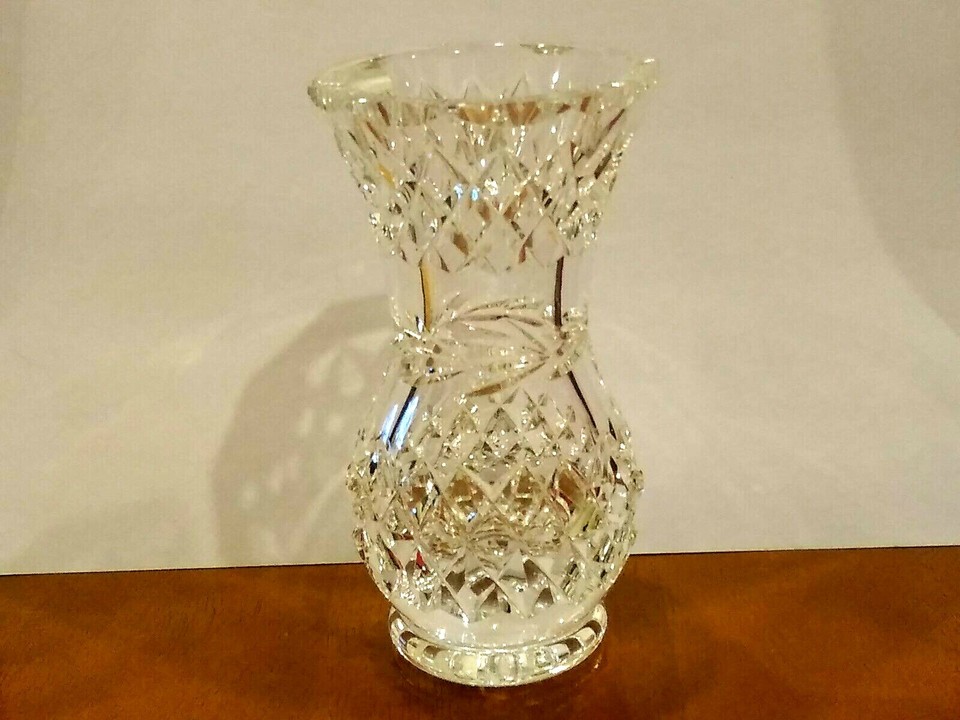 Vintage Irish Crystal Heritage Irish Vase Ireland 6" | eBay