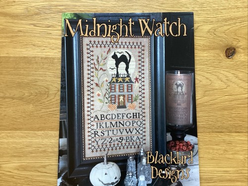 Midnight Watch Cross Stitch Chart By Blackbird Designs | eBay UK
