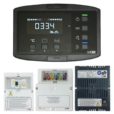 CBE PC260 DIGITAL CONTROL PANEL KIT CARAVAN CAMPER MOTORHOME ELECTRICAL ...