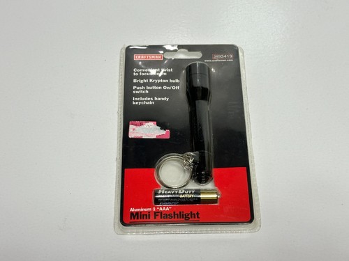 NOS Craftsman Tools 93419 Aluminum Mini Compact Flashlight Maglight | eBay