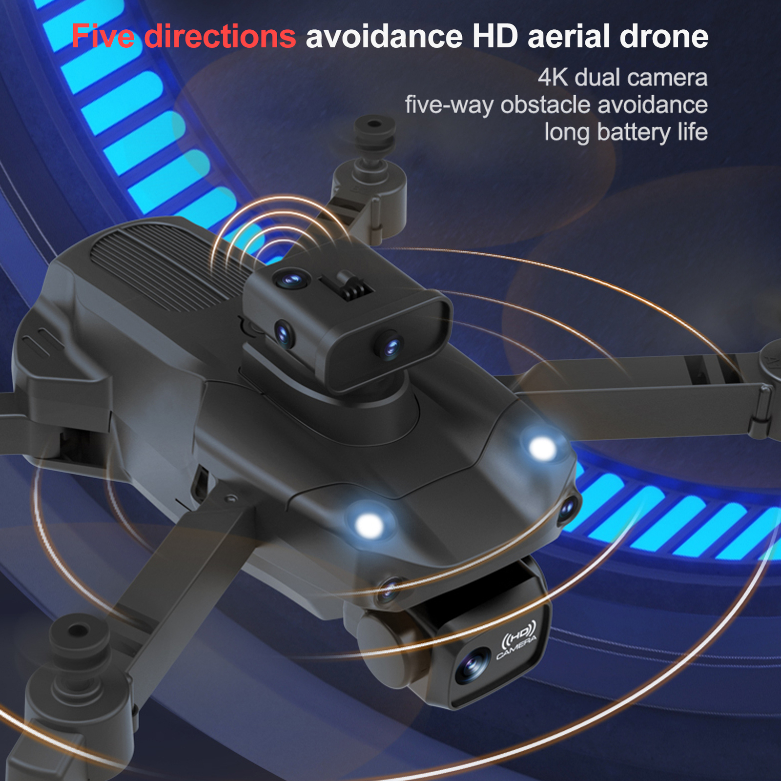 with Daul 4K 5-Sides Obstacle Avoidance 5GWIFI B9W7 | eBay