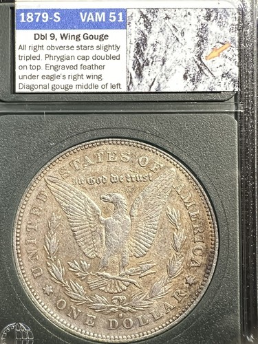 1879-S VAM 51 Morgan Dollar Reverse of 1878 Top 100 Vss Rare | eBay