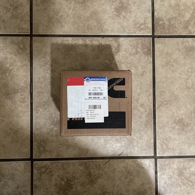 Engine Water Pump Front Mopar 68414058AB for sale online | eBay