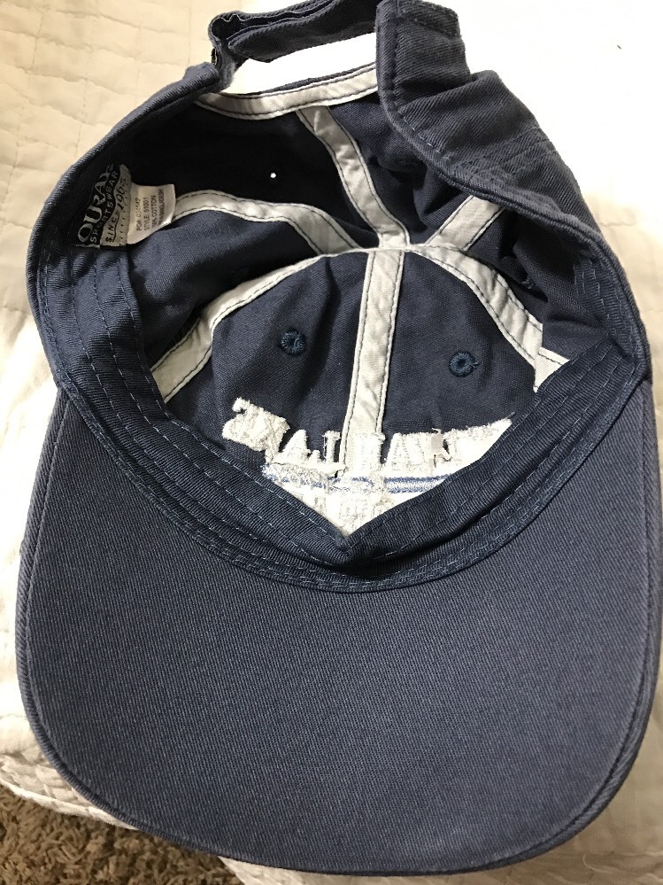 Sylvan Lake 1987 Colorado Blue Gray Baseball Cap Hat - Gem