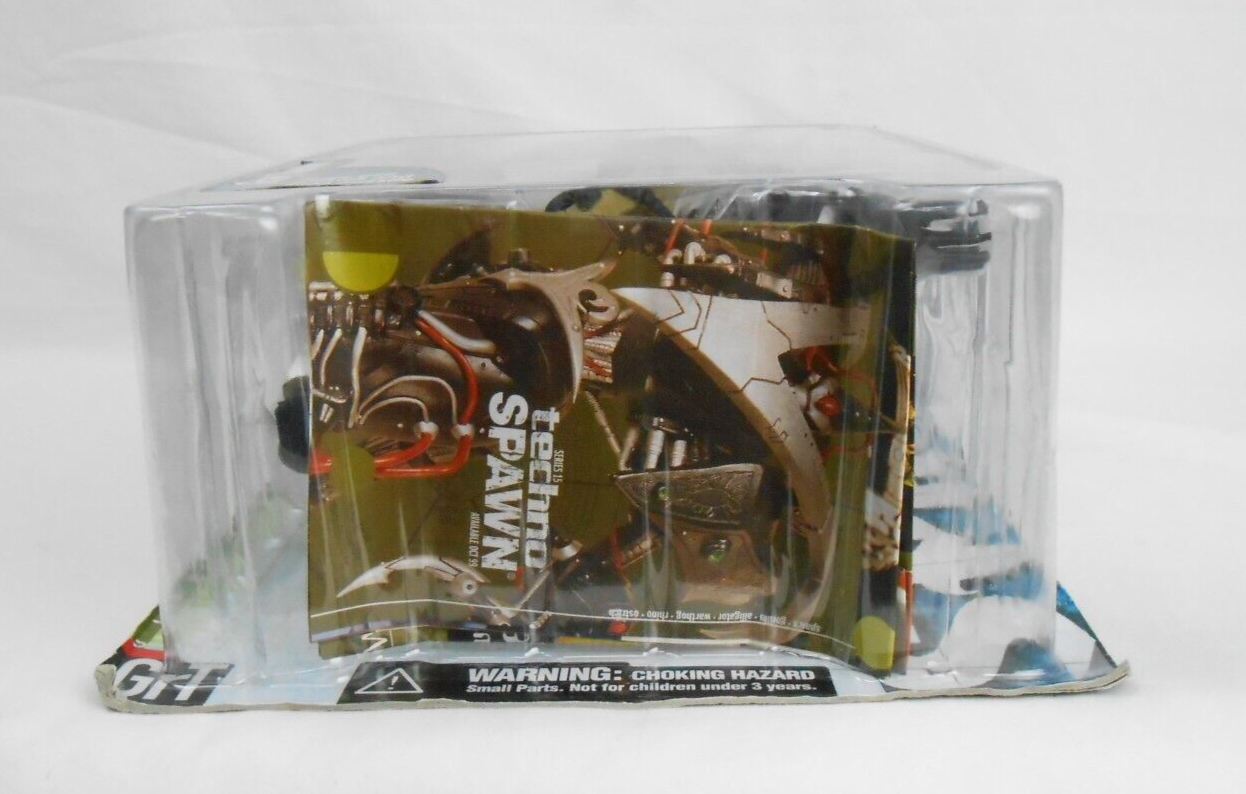 McFarlane Toys Techno Spawn Gray Thunder Rhino Action Figure New 1999 ...