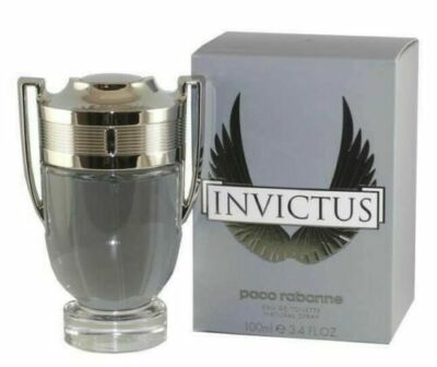 Paco Rabanne Invictus 3.4 oz / 100 ml EDT Spray Cologne for Men Eau de ...