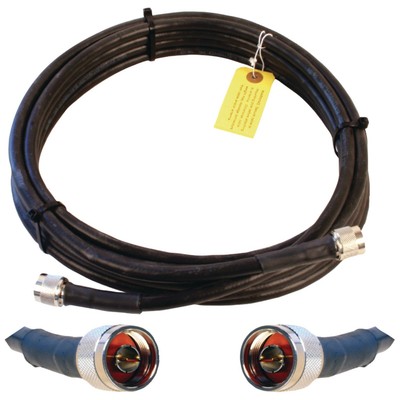 Electronics 20-Foot WILSON400 Ultra Low Loss Coax Cable with N Male ...