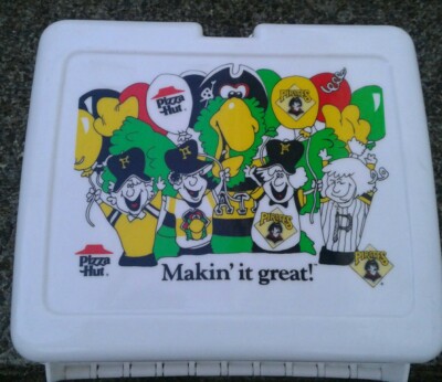 Pittsburgh Pirates Pizza Hut Lunch Box PIRATES LUNCH BOX PLASTIC BY ...