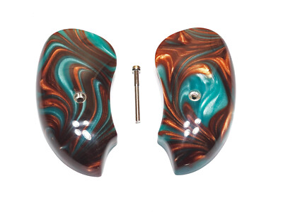 Copper & Turquoise Pearl Extended Bond Arms Derringer Grips (Original ...