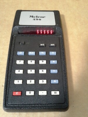 Vintage. 1970’s Melcor 390 Black Calculator . Working. Very good ...