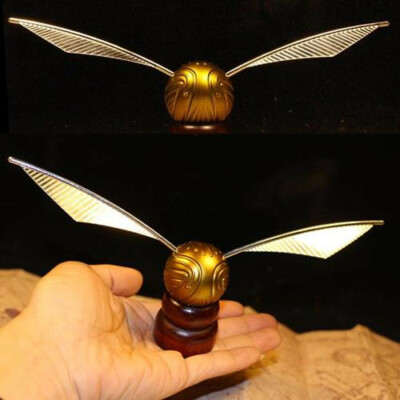 Xmas Harry Potter Golden Snitch Miniature Collection Decal Decoration ...