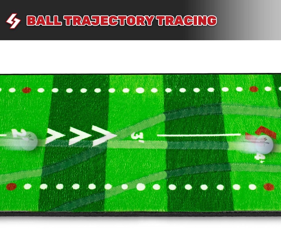 SAPLIZE Golf Putting Mat/Putting Green Mat - Adjustable Slope ...