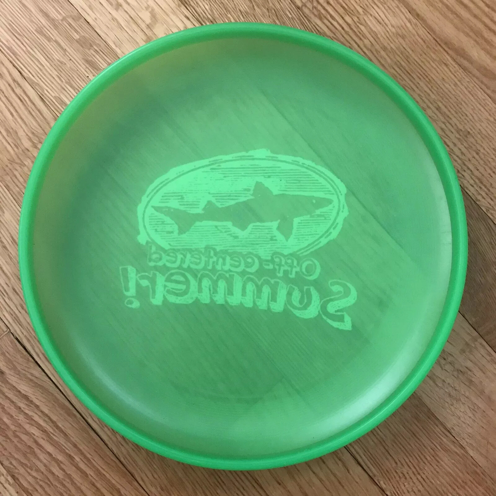 Wham-o Frisbee Doghead Fish Brewing Memorabilia Promotional Swag Green ...
