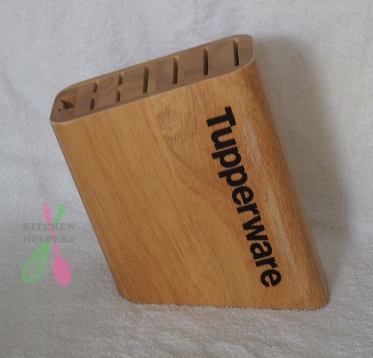 Tupperware Essential Knife Set of 5 Knives with Storage Stand & Mat ...