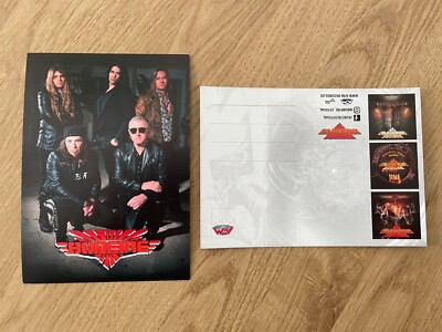 Bonfire Original Postkarte der Band 2023 Hans Ziller Autogrammkarte ...