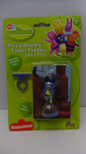 THE BACKYARDIGANS PLAY & DISPLAY FINGER PUPPETS CAPTAIN PABLO | eBay