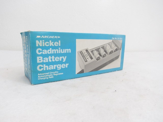 Archer Nickel Cadmium Battery Charger 23-132a Charges AA C D 9v ...