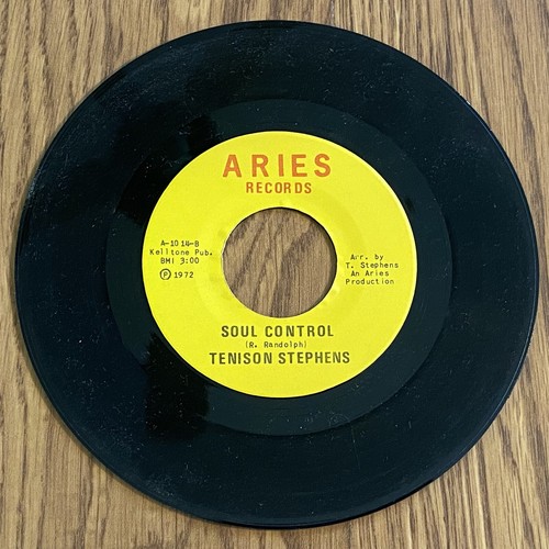 HEAR RARE EX DEEP FUNK 45 Tenison Tennyson Stephens Soul Control ...