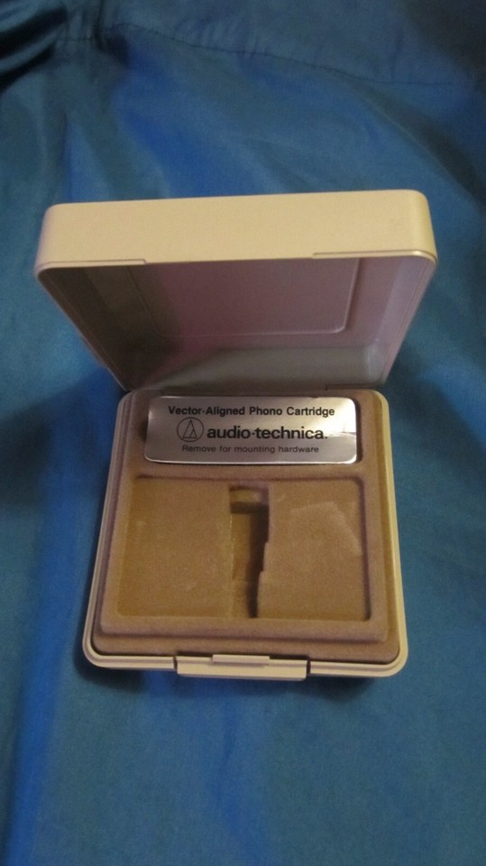 Vintage AUDIO TECHNICA PRO Cartridge Box ONLY Vector Aligned Package ...