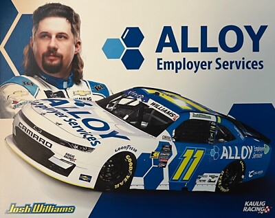 2024 JOSH WILLIAMS “ALLOY EMPLOYER SERVICES #11 NASCAR XFINITY SERIES ...