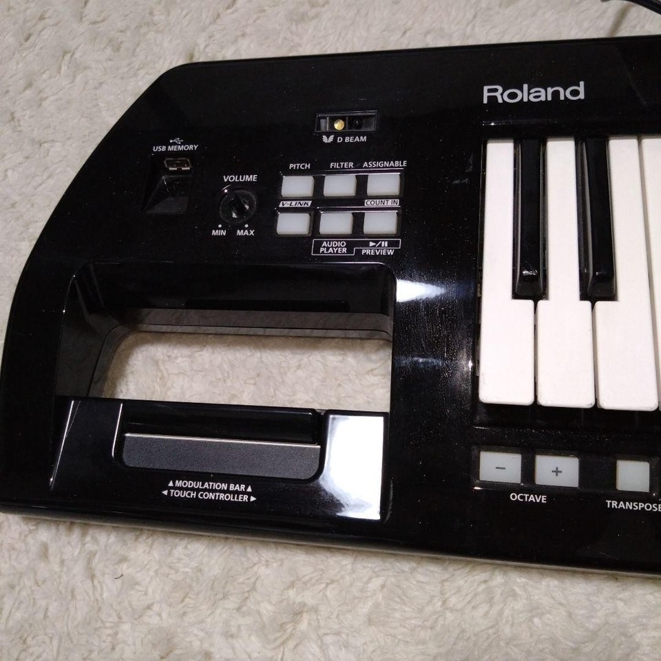 Roland AX-09 Black Lucina 37Key Keytar Synthesizer Used from JAPAN | eBay