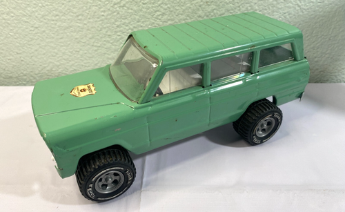 VINTAGE 1970's Tonka Smokey's Ranger Vehicle - Jeep Wagoneer USFS ...